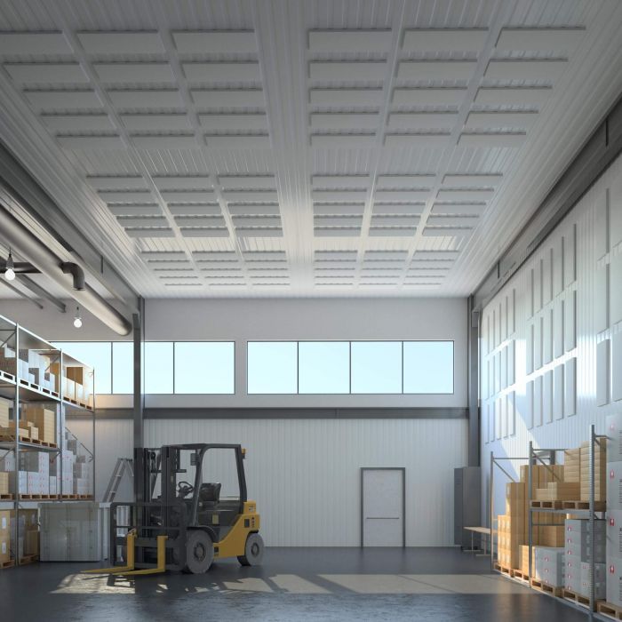 Acoustique d'usine - panneaux acoustiques